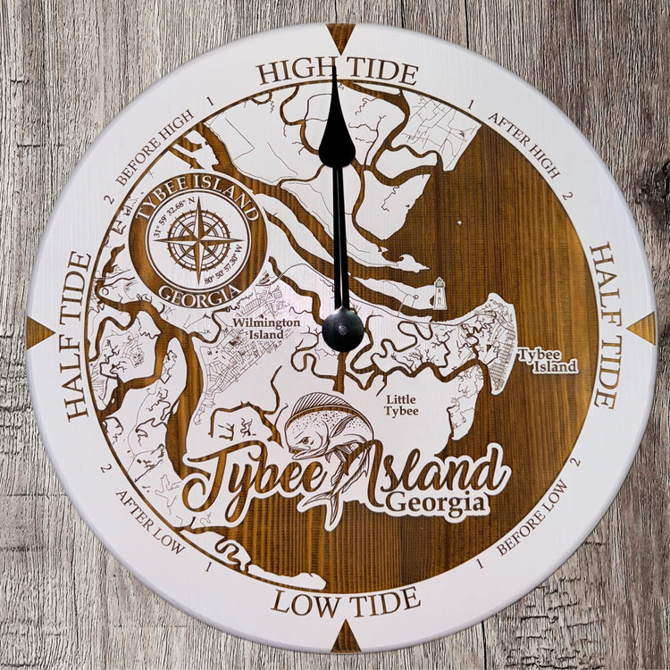 Lowcountry Tide Clocks